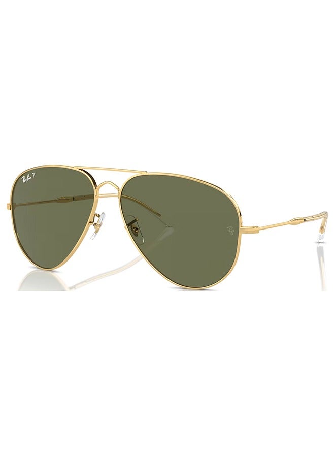 Ray-Ban Men's UV Protection Aviator Shape Sunglasses RB-3825-62-001/58 ...