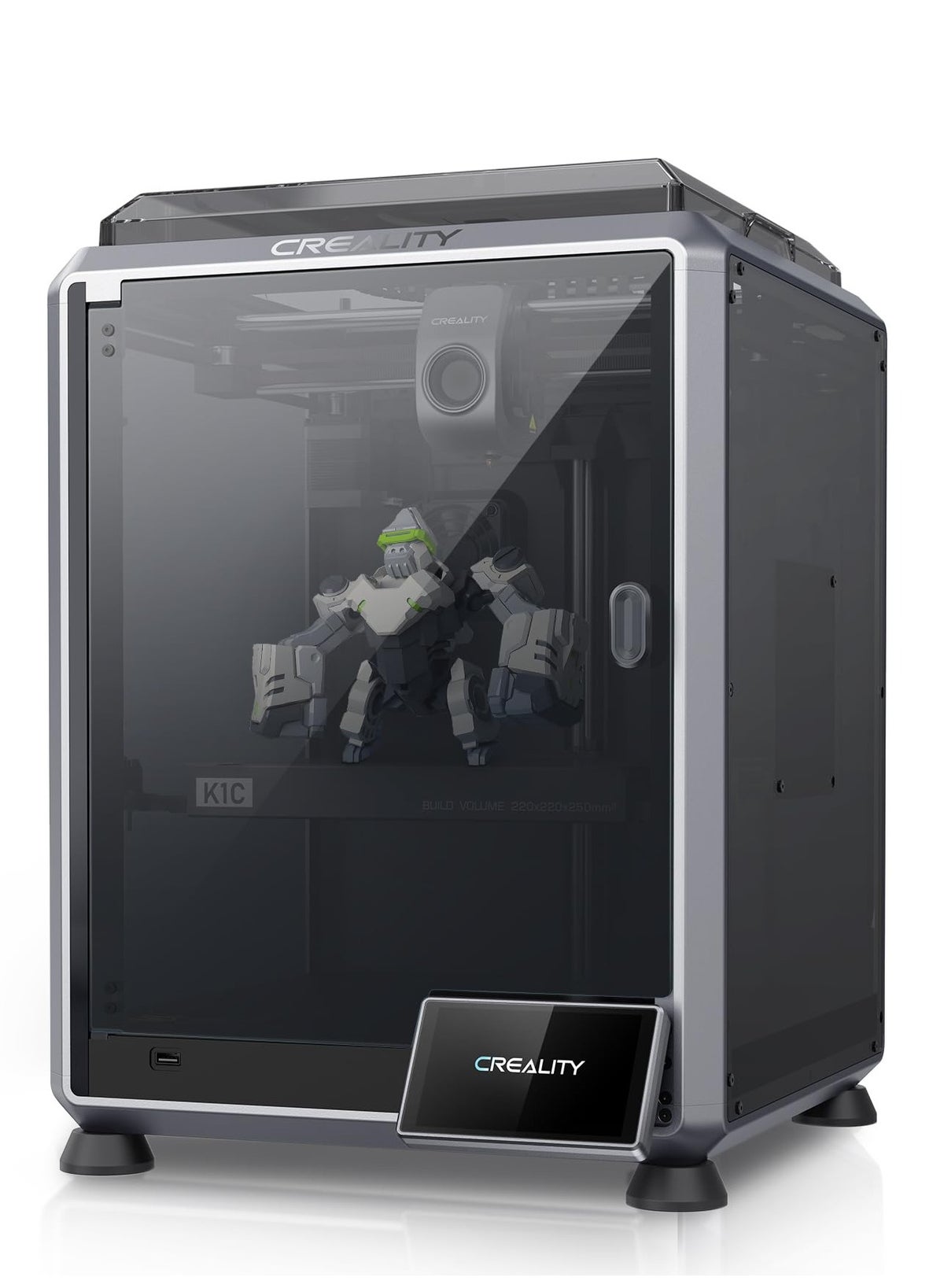Creality 3D K1C 3D Printer, 2024 New Version 600mm/s High-Speed Auto ...
