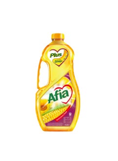 تسوق عافية وAfia Corn Oil Plus Omega , 1.5L أونلاين في السعودية