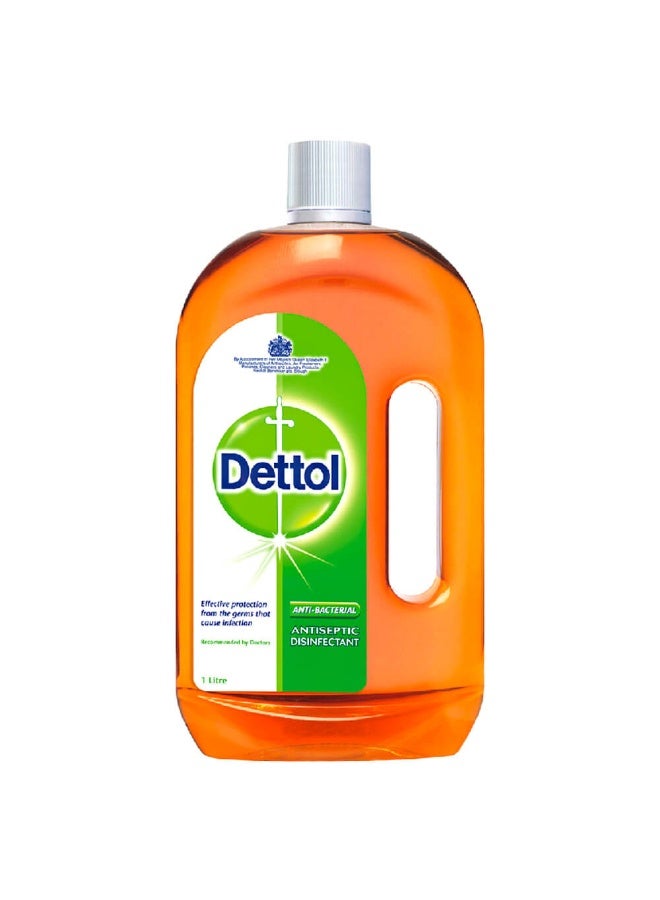 Dettol Dettol Antiseptic Disinfectant Liquid, 1 Liter YELLOW | Best ...