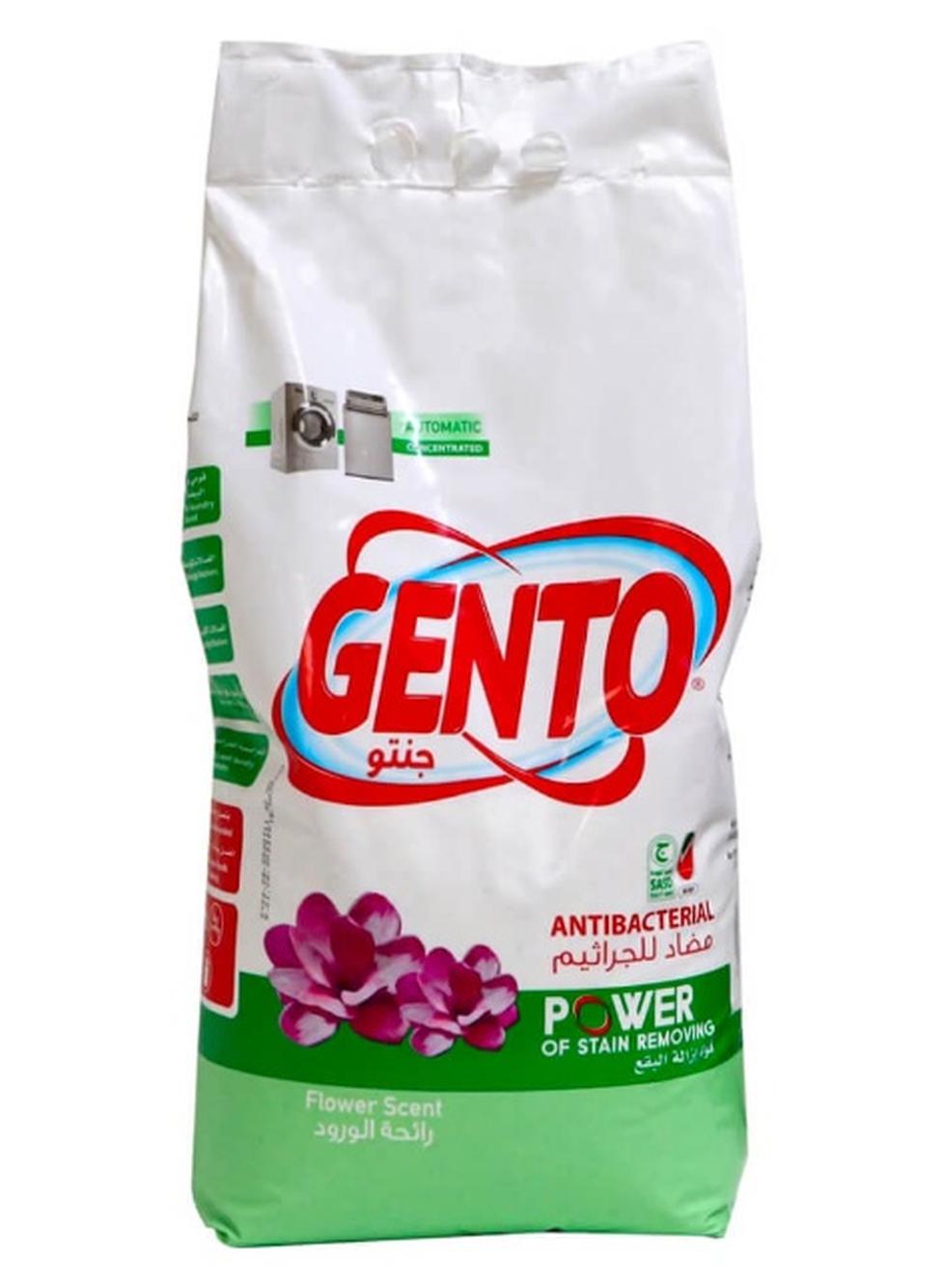 GENTO Automatic Detergent Powder, Flower Scent, 4.5 kg | Best Price KSA ...