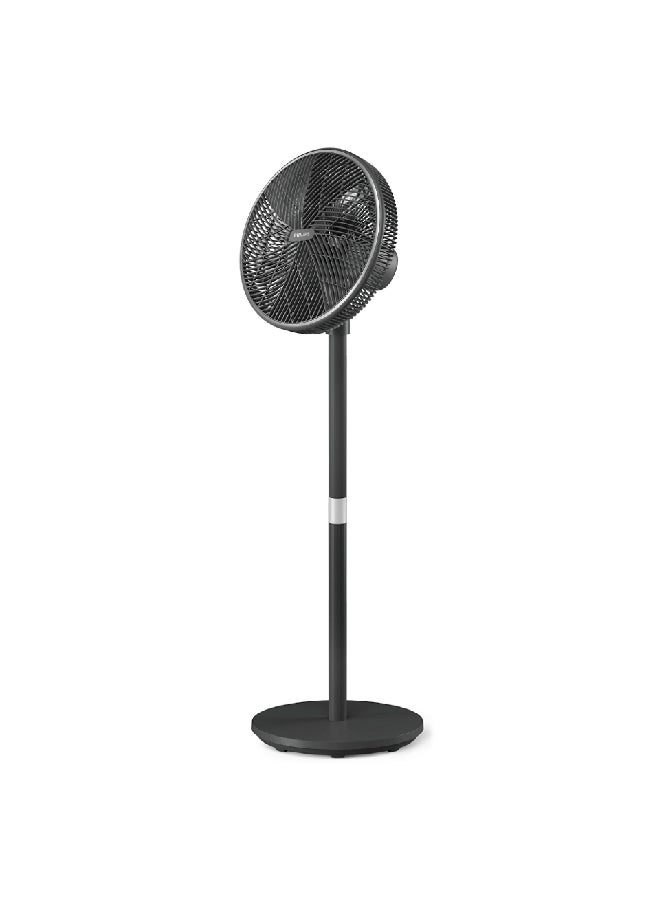 Philips 42W 3000-Series High-Quality Pedestal Fan Black 125 x 37.2 x 40 ...