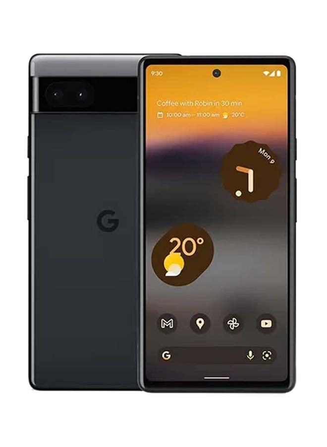 Google Pixel 6A Dual SIM Stormy Black 6GB RAM 128GB 5G - International ...