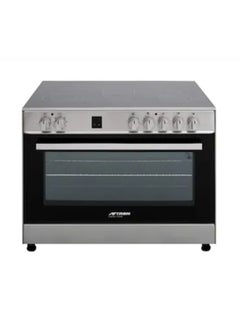 AFTRON 90x60 Free Standing Electric Cooking Range AFERVC9090BFDT Silver ...