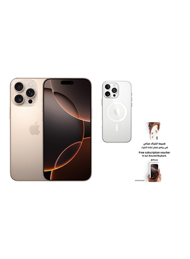 Apple iPhone 16 Pro Max 256GB Desert Titanium 5G With FaceTime - Middle ...