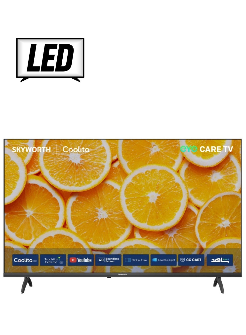 تسوق سكاي ورث وتلفزيون SKYWORTH LED بدقة 2K مقاس 32 بوصة - 32E5000G ...