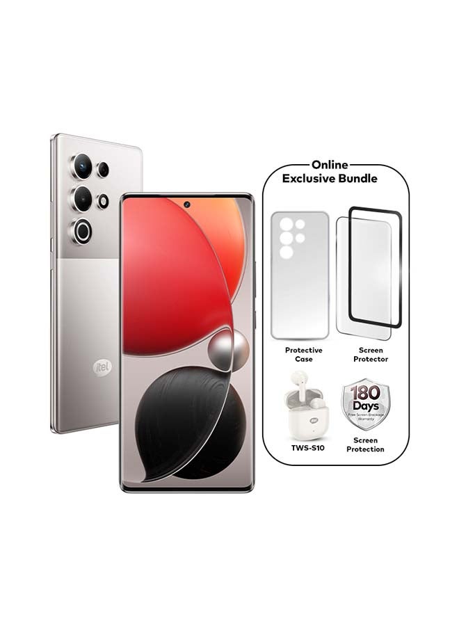 ITEL S25 Ultra Dual SIM Meteor Titanium 8+8GB RAM 256GB 4G - Middle ...