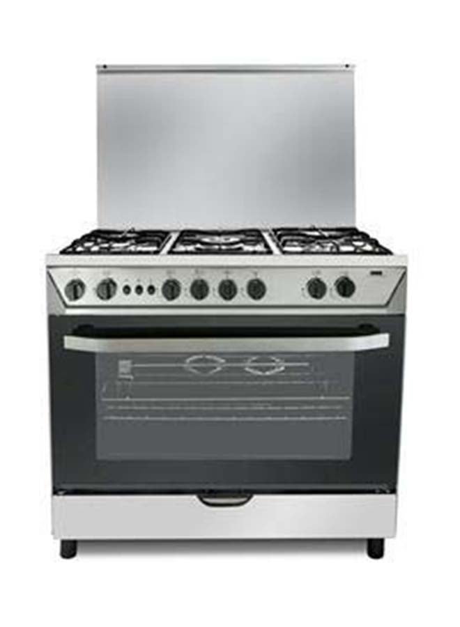 HAAM HAAM 90 * 60 Gas Cooker, Full Safety, Steel, HM90GF-20 HM90GF-20 ...