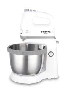 REBUNE Mixer & Egg Beater, 5 Speeds, 3.4 L 300 W RE-2-181 White | Best ...