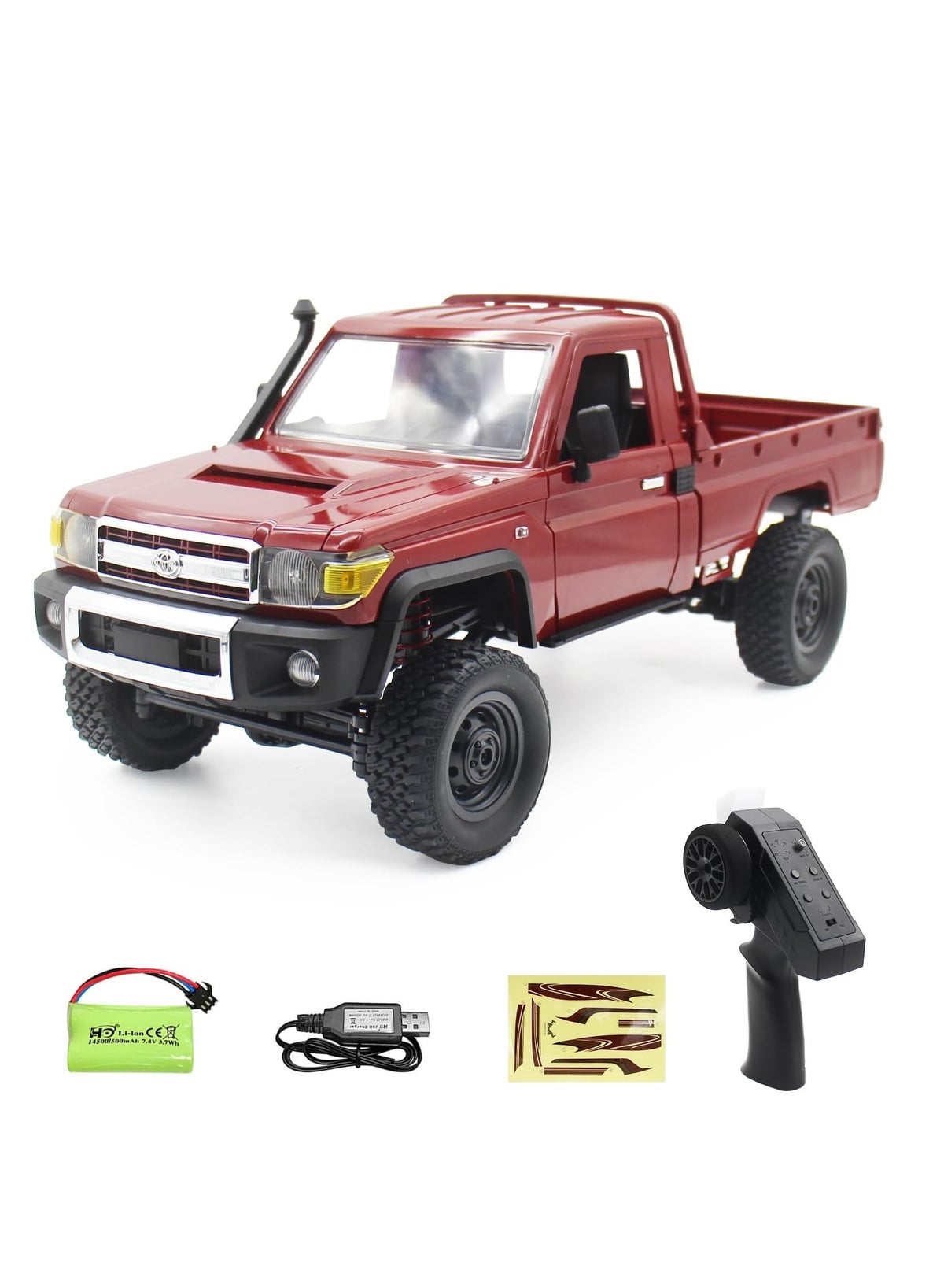 MYTOYS Mytoys 1/12 RC Crawler, Remote Control Pickup Car 4WD Land ...