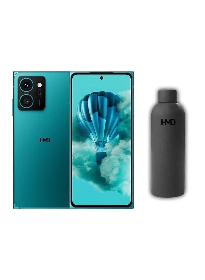 HMD Skyline Dual SIM Blue Topaz 12GB RAM 256GB 5G, With Free HMD Water ...
