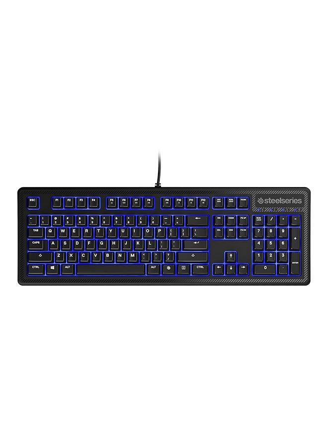 steelseries Apex 100 Gaming Keyboard - Tactile And Silent - Blue Led ...