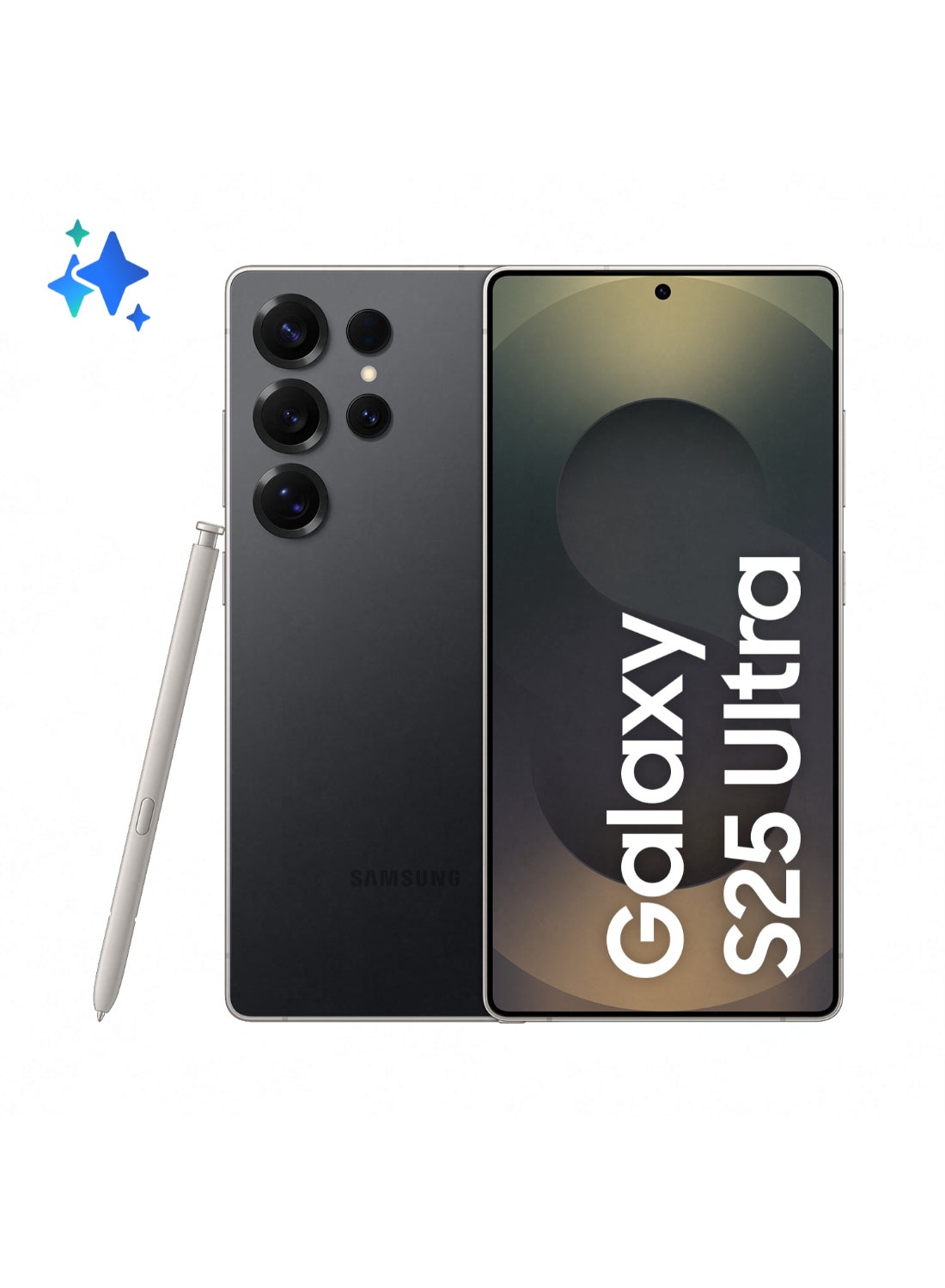 Samsung Galaxy S25 Ultra AI Dual SIM Titanium Black 12GB RAM 256GB 5G ...