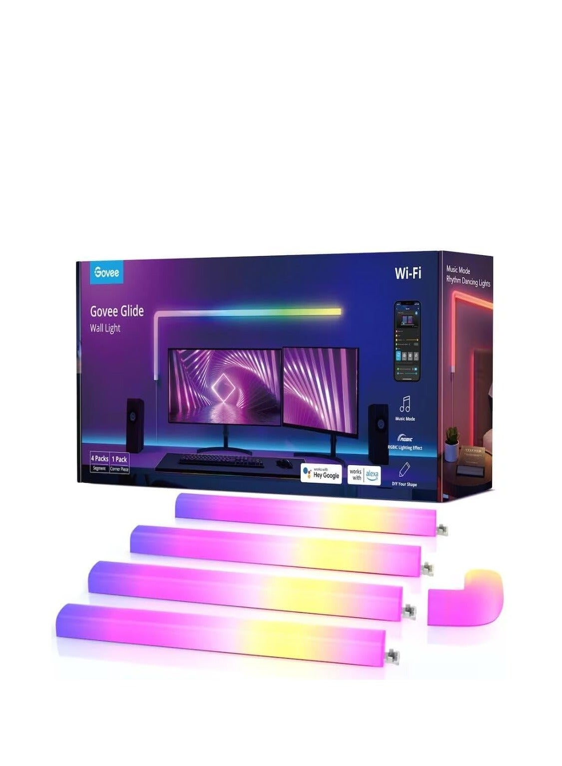 Govee Govee - Glide Wall Light 4+1 | Best Price UAE | Dubai, Abu Dhabi