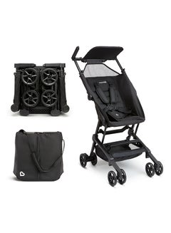 Munchkin Sparrow Ultra Compact Lightweight Easy Fold Stroller Black ...