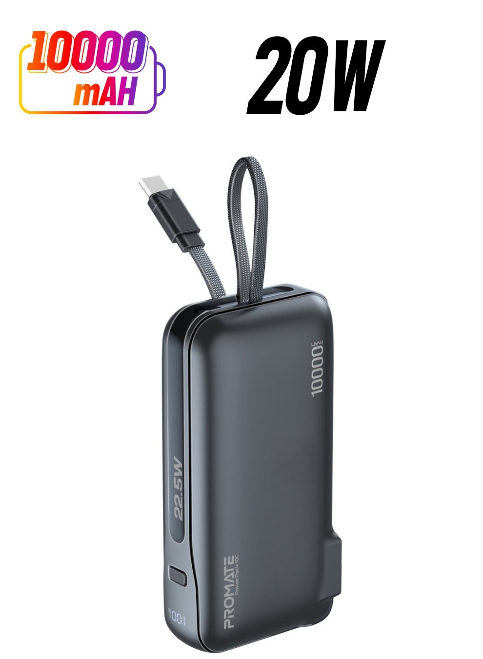 PROMATE 10000 mAh Promate Ultra-Compact Wall Charger and Power Bank ...