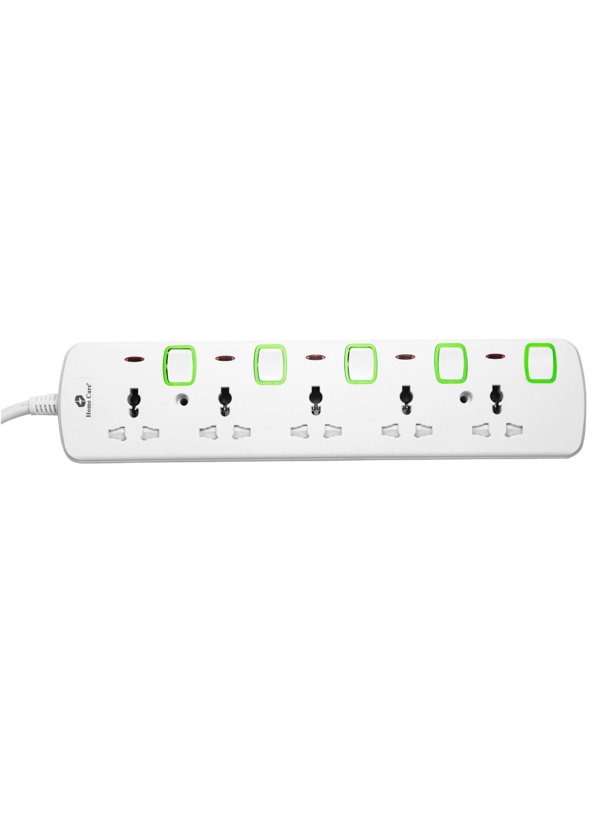 Home Care Home Care 5 Way Extension Socket 3M - Extension Lead Strip ...