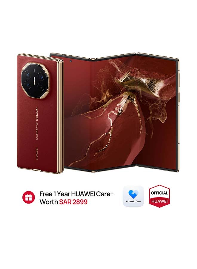 HUAWEI Mate XT Ultimate Design Dual SIM Red Tri-fold Smartphone 16 GB ...