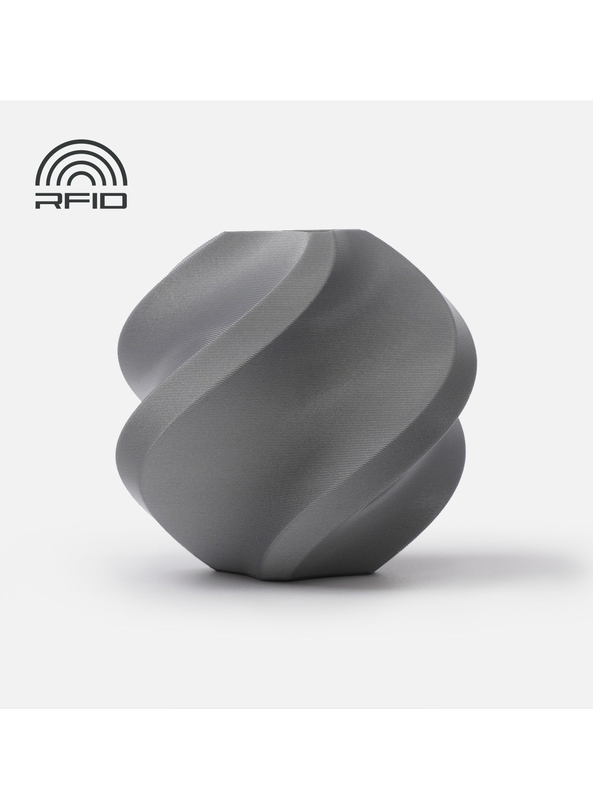 Bambu Lab Bambu Lab PLA Basic Silver (with Spool), 1.75mm, 1KG GREY ...