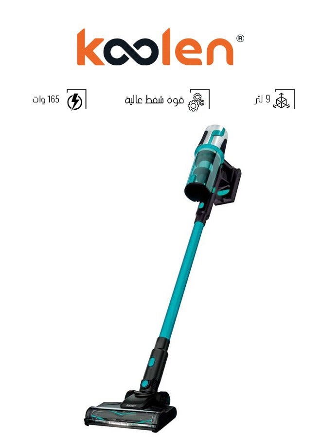 KOOLEN Cordless Vacuum Cleaner 9 L 165 W 806106004 Green | Best Price ...