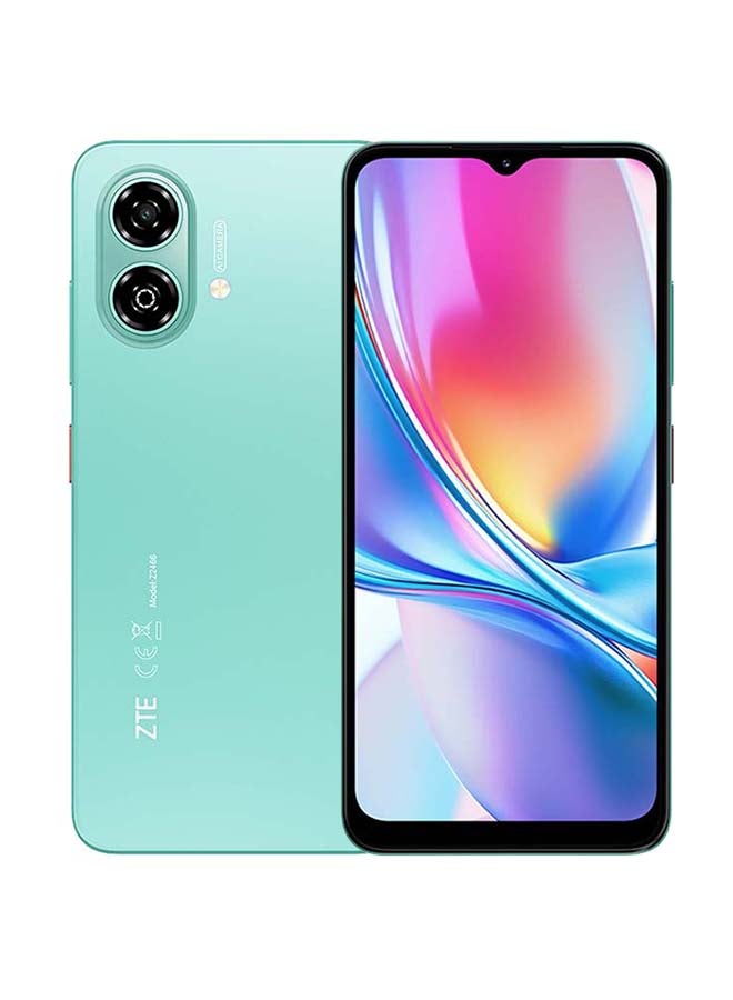 ZTE Blade A35e Dual Sim Ice Green 2+4GB RAM 64GB 4G - Middle East ...