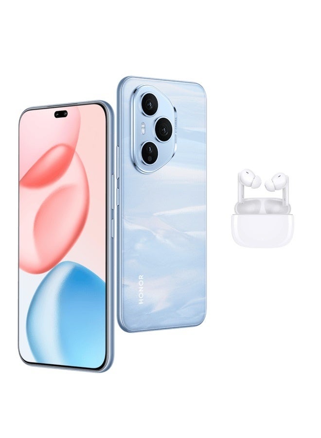 تسوق هونور وHonor 400 Pro Dual SIM Tidal Blue 12GB RAM 512GB 5G With Earbud X7 Lite أونلاين في مصر