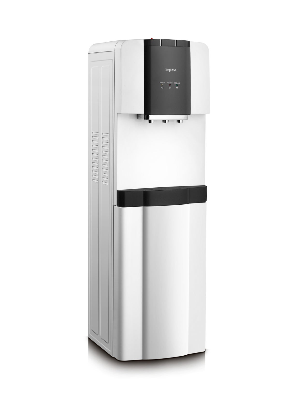 Impex 3 Tap Water Dispenser with Refrigerator Cabinet | Hot, Cold ...