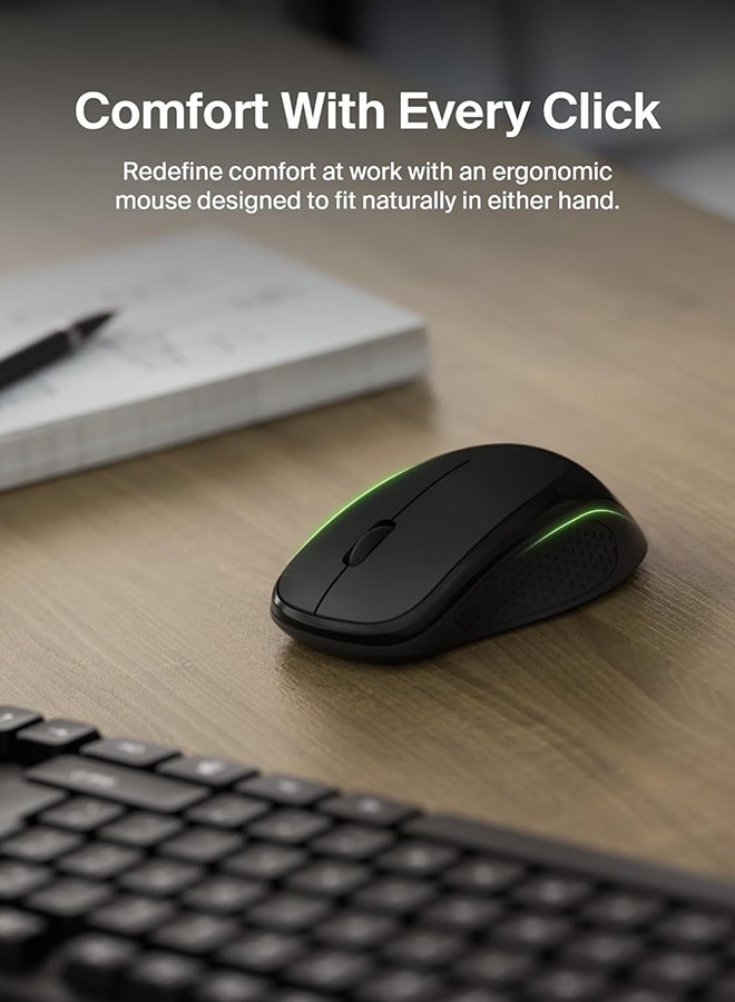 Buy belkin Wireless Keyboard and Mouse with USB-A Receiver - Keyboard ...