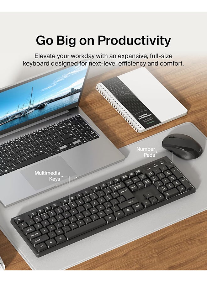 Buy belkin Wireless Keyboard and Mouse with USB-A Receiver - Keyboard ...