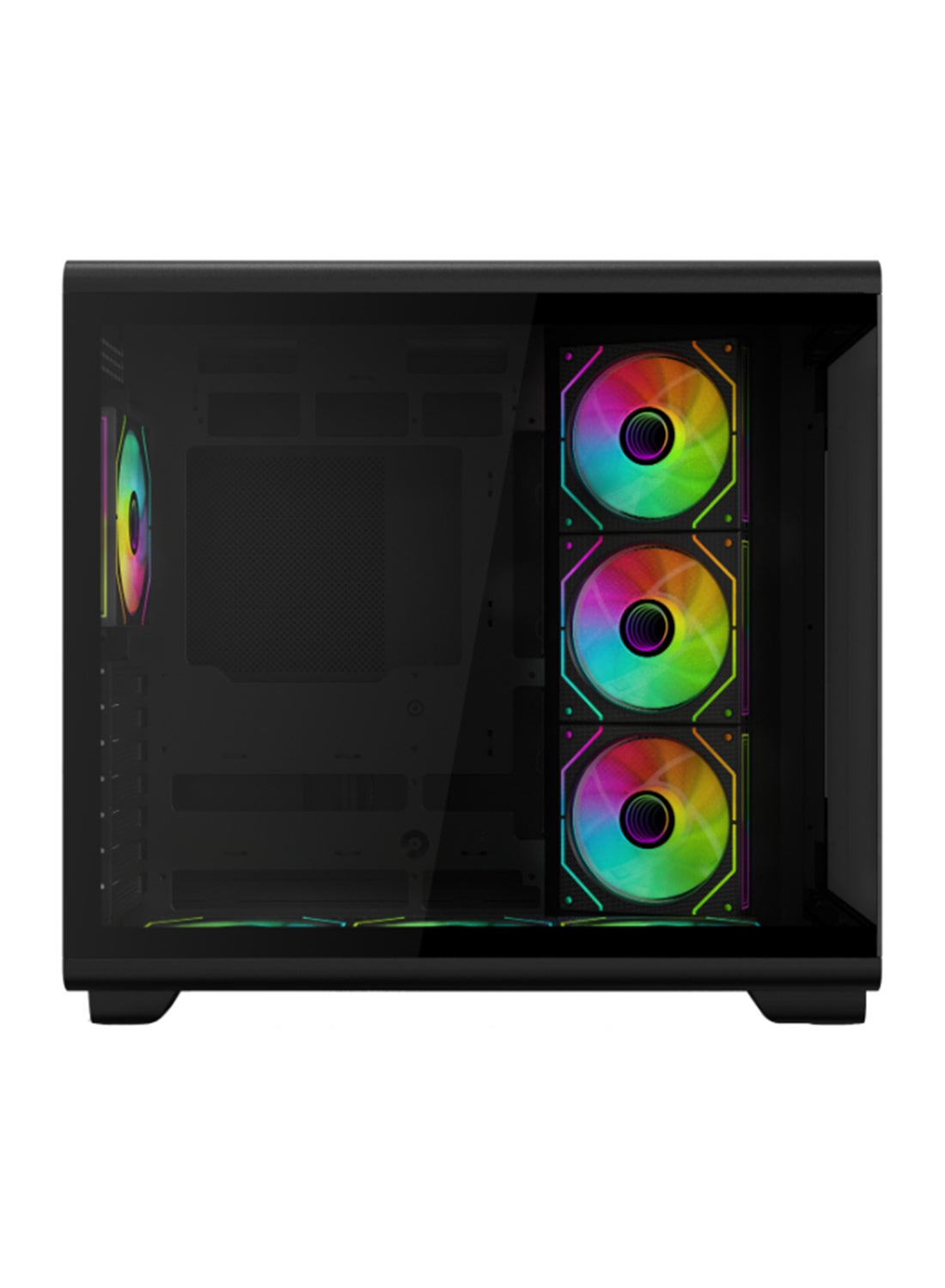 Acer U600 ATX PC Case, Tempered Glass Side Panel, Temperature Display ...