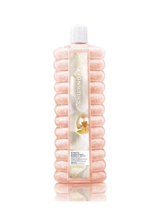 AVON Simply Luxurious Peach Bubble Bath - 1000ml 1000ml | Best Price ...