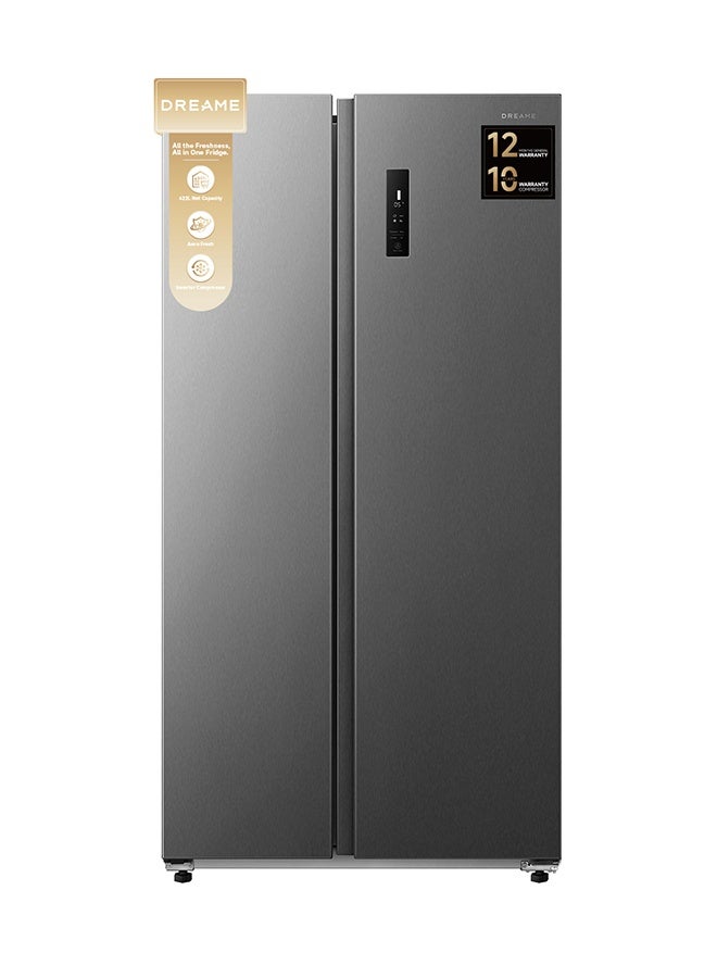 Dreame 808L Gross & 622L Net Capacity, Side-by-Side Double Door ...