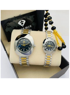 FANDER BLUE A set of a men's watch and a women's watch, Fender Blue ...