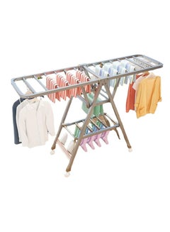 GGEROU Foldable Clothes Drying Rack,3-Level Laundry Drying Rack, Free ...