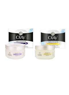 Olay Pack Of 2 Natural Day And Night Cream SPF15 50g KSA | Riyadh, Jeddah