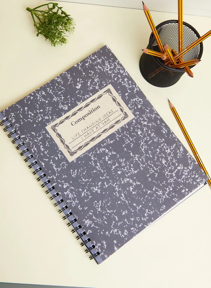 Typo A4 Composition Campus Notebook for Women | Best Price Qatar