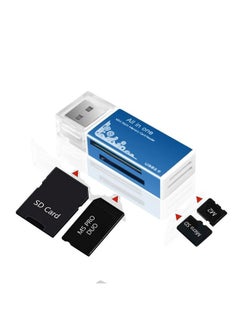 Generic Mini Multi External Memory Card Reader (4 in 1) supports memory ...