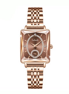 Labaoli Women's Quartz Watch - 26 mm - Coffee KSA | Riyadh, Jeddah