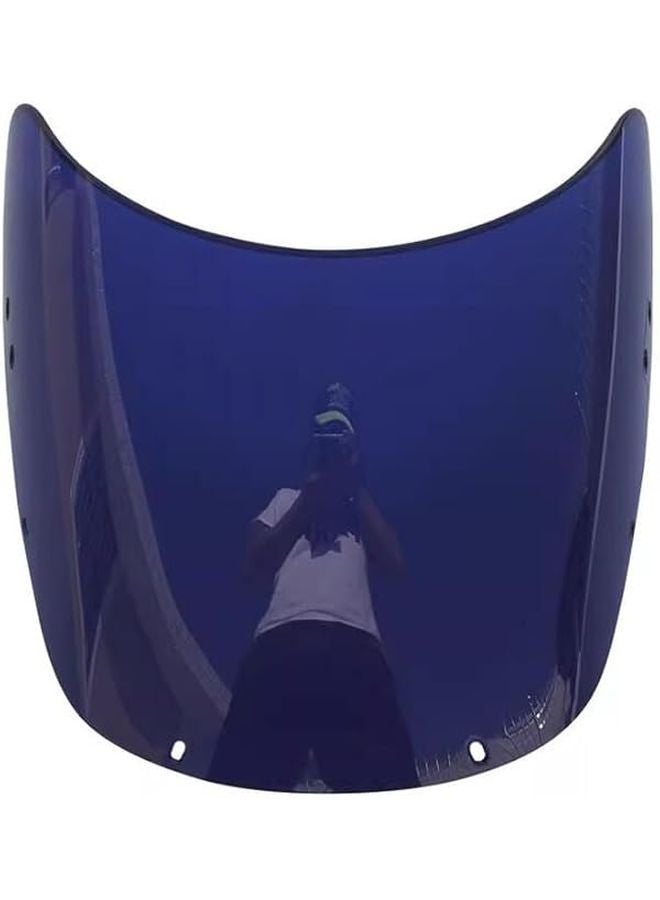 Generic Blue Motorcycle Windshield Deflector Spoiler For CBR400 NC23 ...