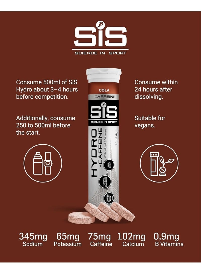 Buy SIS Hydro Electrolyte Tablets | 75mg Caffeine | Sugar Free ...