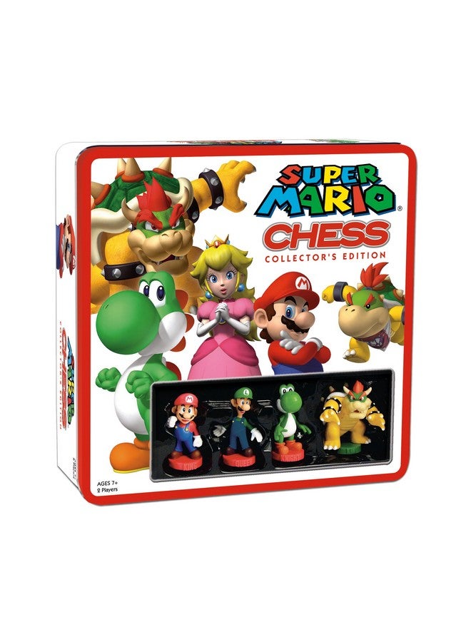 USAopoly Super Mario Chess Set | 32 Custom Sculpt Chess Pieces ...