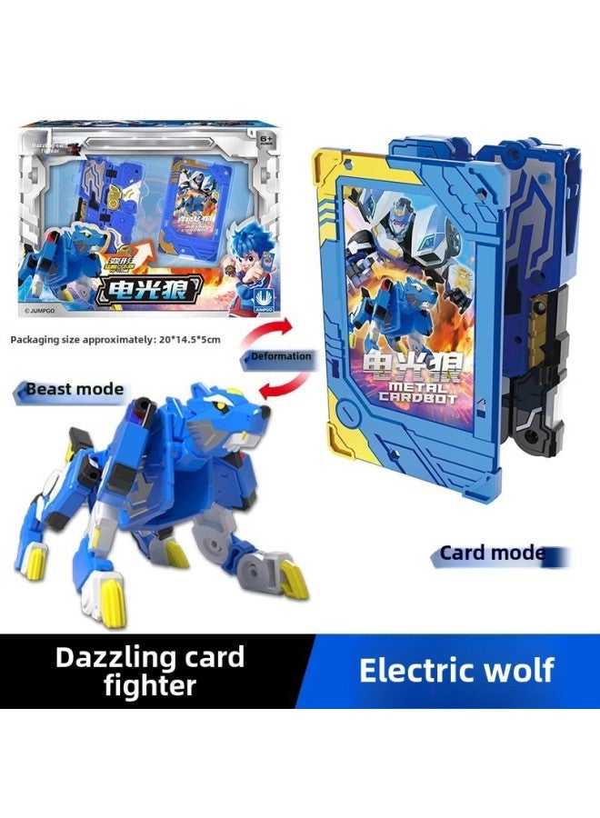 Generic Genuine Dazzle Card Fighter 2 Beast Energy Toy Transformation ...