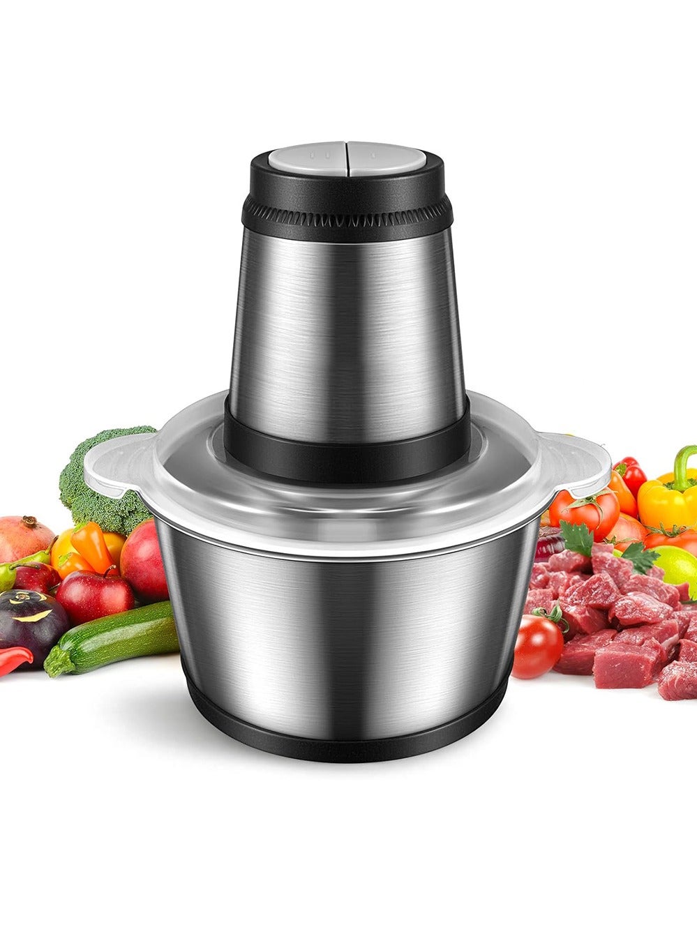 GREEN LION 500W Stainless Steel Food Grinder (Double Speed Grinding ...