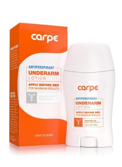Carpe Carpe Underarm Antiperspirant and Deodorant, Clinical strength ...