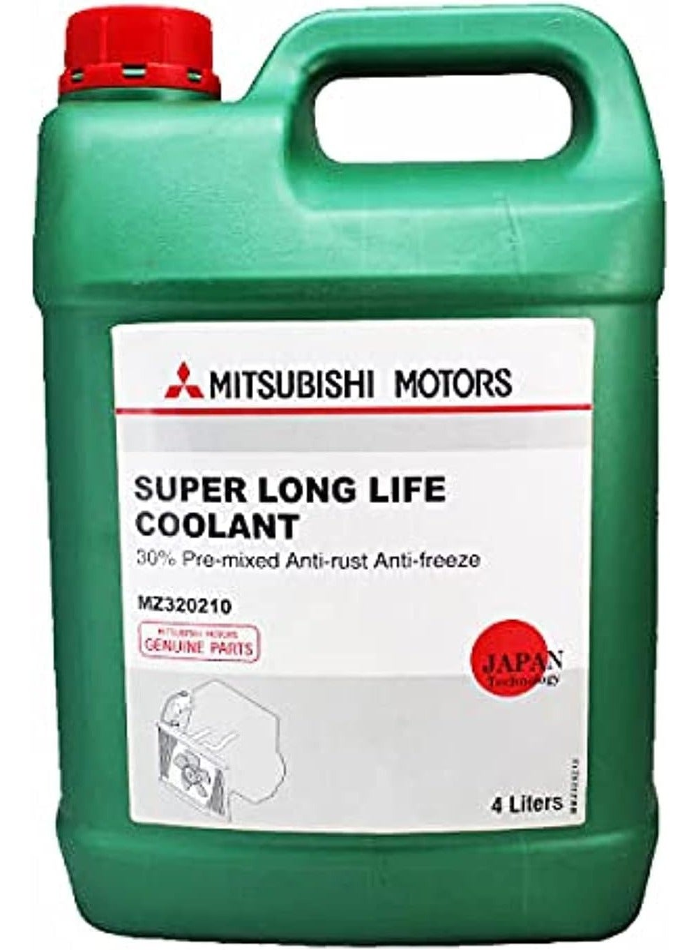 Mitsubishi Genuine Mitsubishi Motors Super Long Life Car Coolant ...