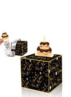 XiuWoo Birthday Money Gift Boxes for Cash, Money Holder with Pull Out ...