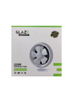 Glaze Glaze white 15w exhaust fan | Best Price UAE | Dubai, Abu Dhabi