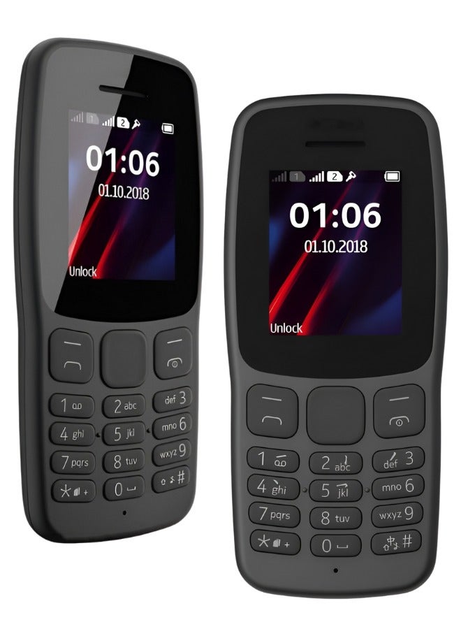 BORTONY Nokia 106 Mobile Phone Dual Sim 2018 LED Torch Light FM Radio ...
