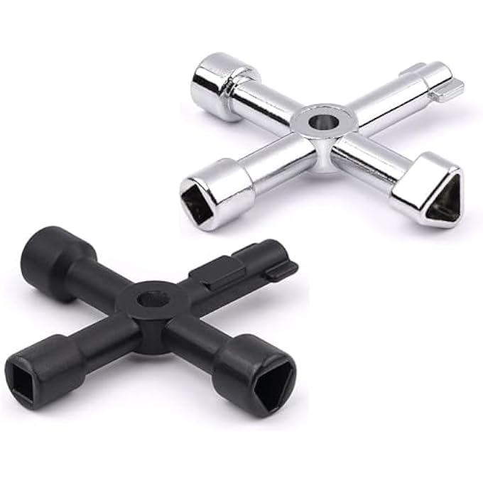 Generic 4-WAY MULTIFUNCTIONAL KEY, UNIVERSAL METER BOX KEY FOR OPENING ...