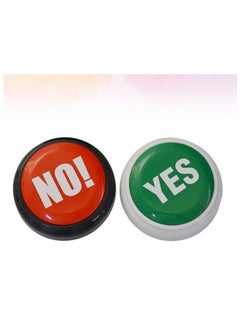 Excefore Yes No Sound Button Answer Game Buzzer Desktop Sound Toy Board ...